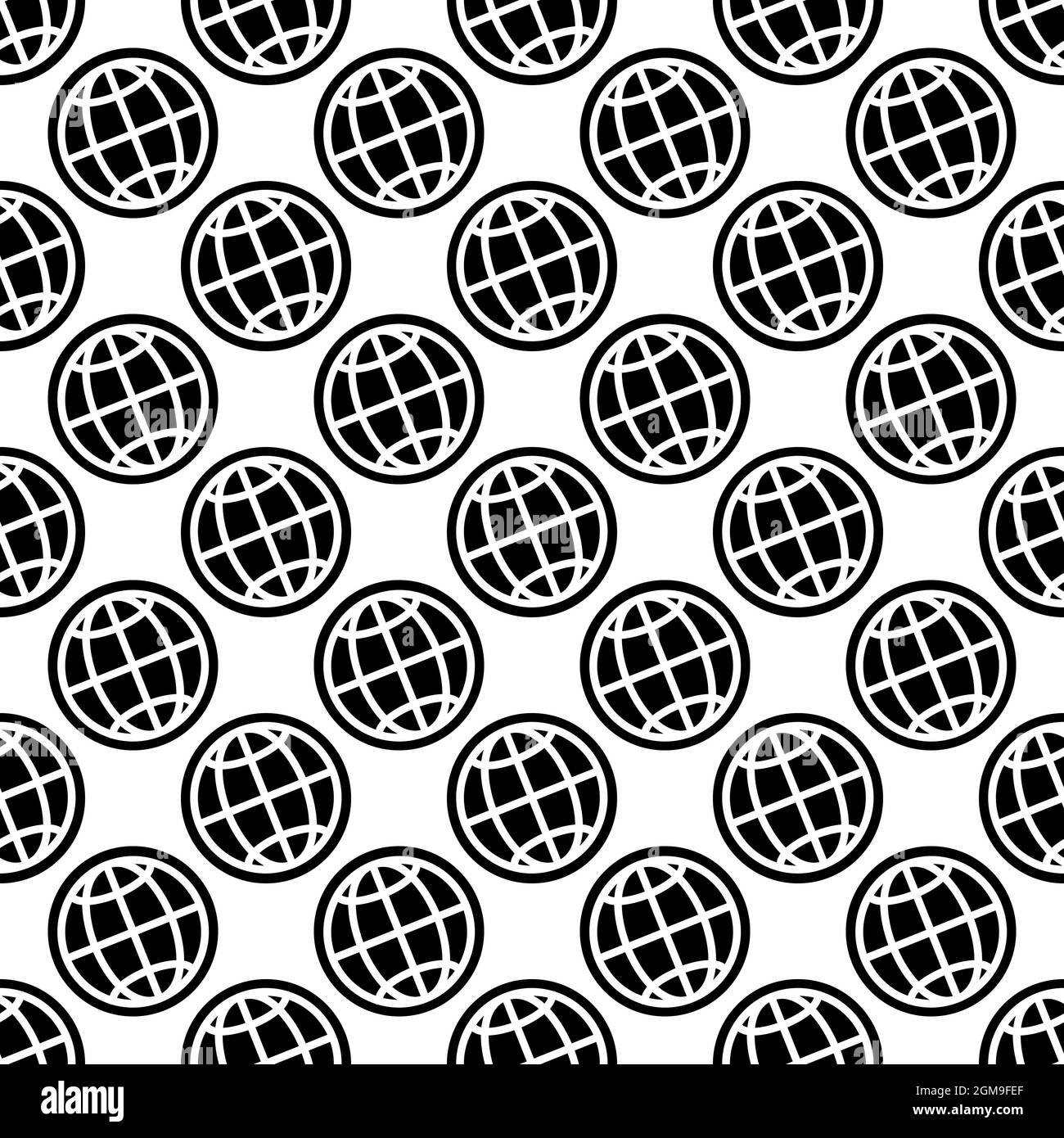 Globe pattern seamless background texture repeat wallpaper geometric ...