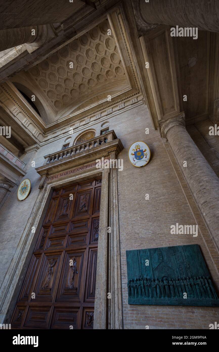 The basilica of Santa Maria degli Angeli is a Roman Catholic rite ...