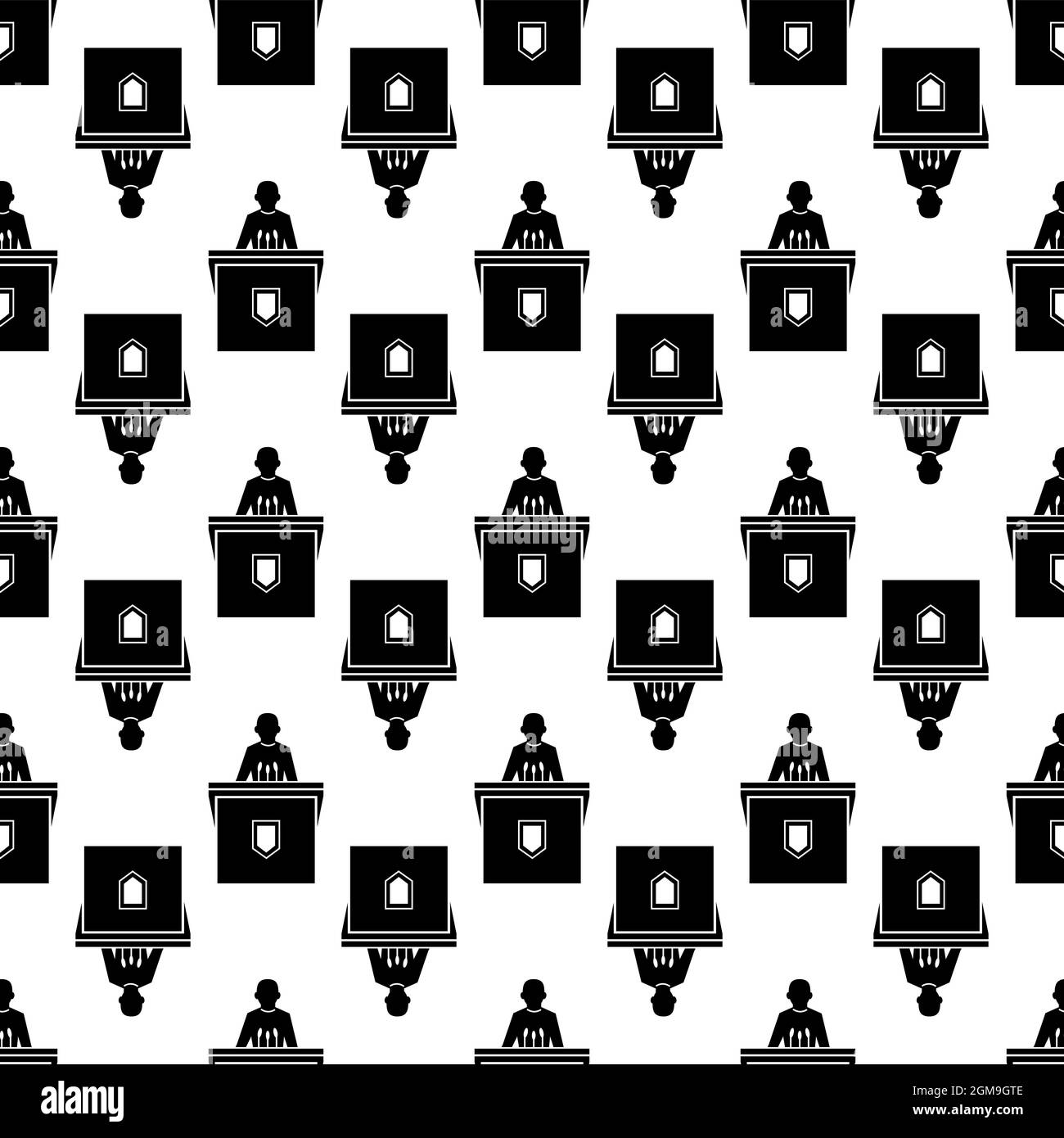 Political election speaker pattern seamless background texture repeat ...