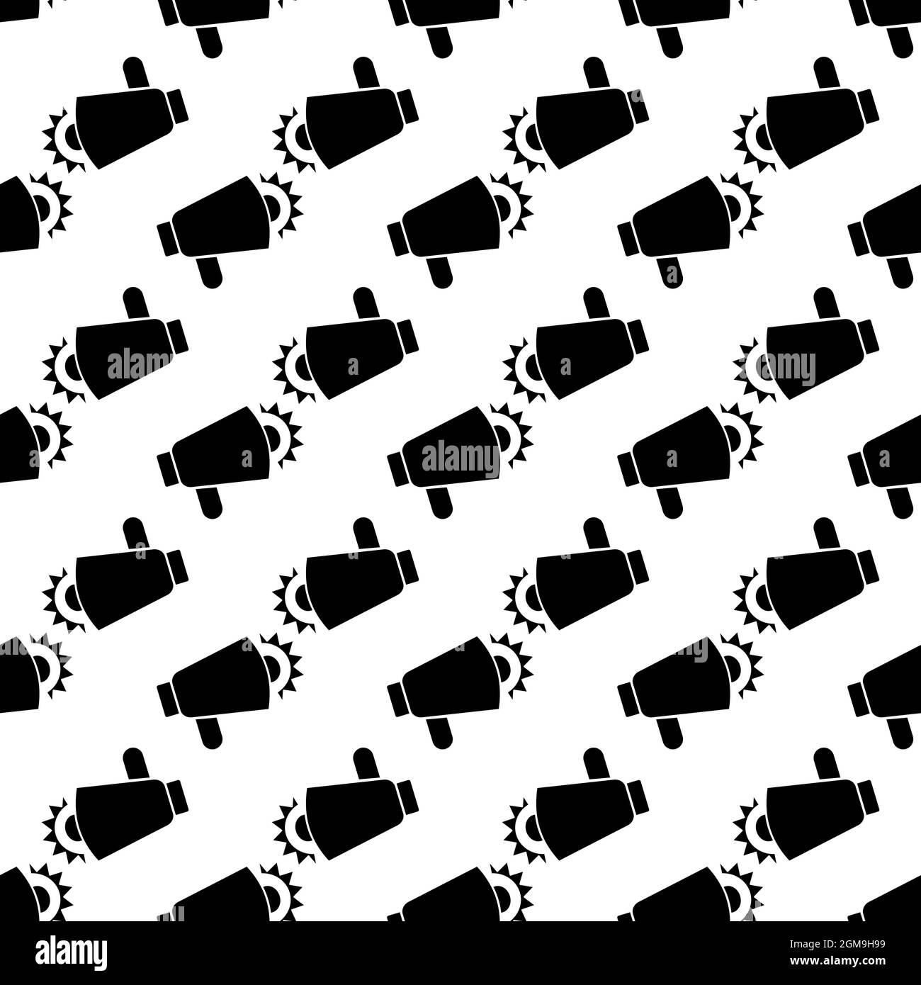 Loud megaphone pattern seamless background texture repeat wallpaper ...