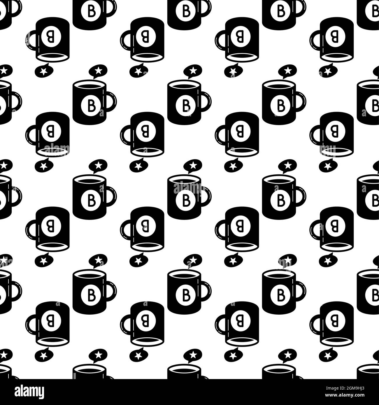 Brand cup tea pattern seamless background texture repeat wallpaper ...