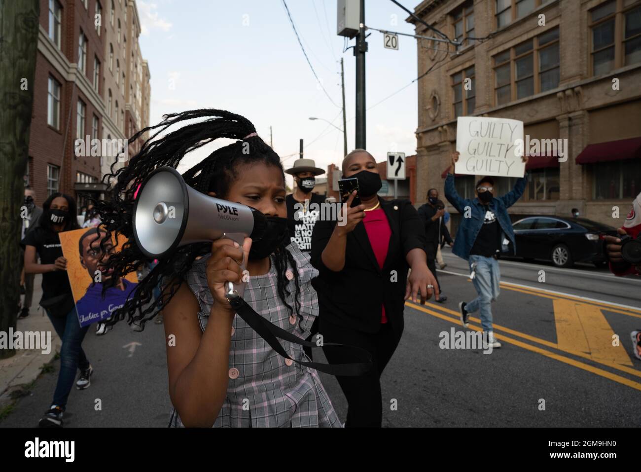 Atlanta, Georgia, USA. 16th Sep, 2021. Rep. Erica Thomas' and her ...