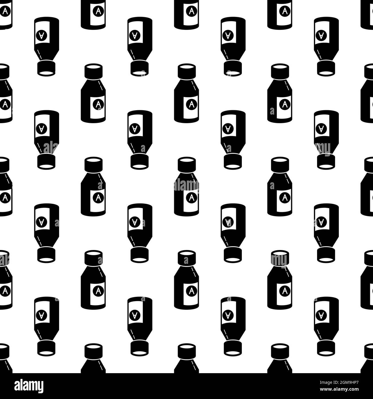 Syrup bottle pattern seamless background texture repeat wallpaper ...