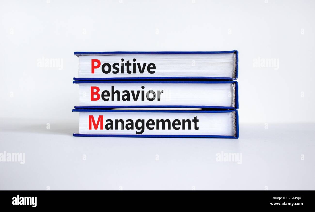 Positive behavior management symbol. Concept words Positive behavior ...