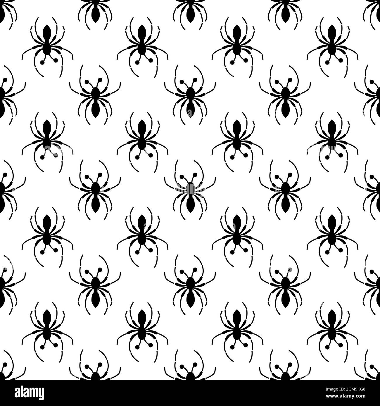 Halloween spider pattern seamless background texture repeat wallpaper ...