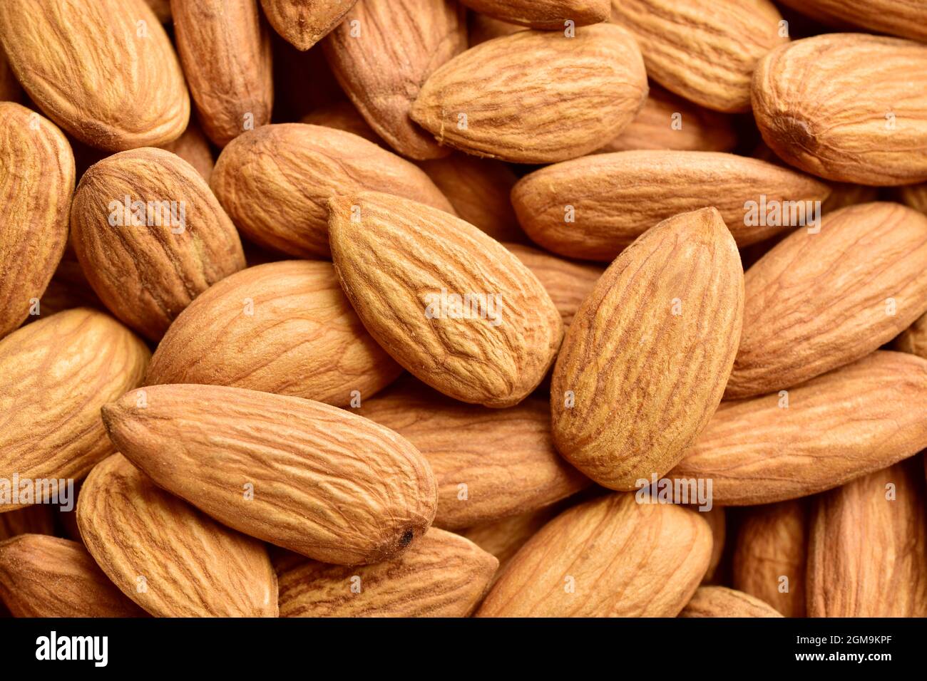 close-up image of almonds, macro, texture of almonds Stock Photo - Alamy