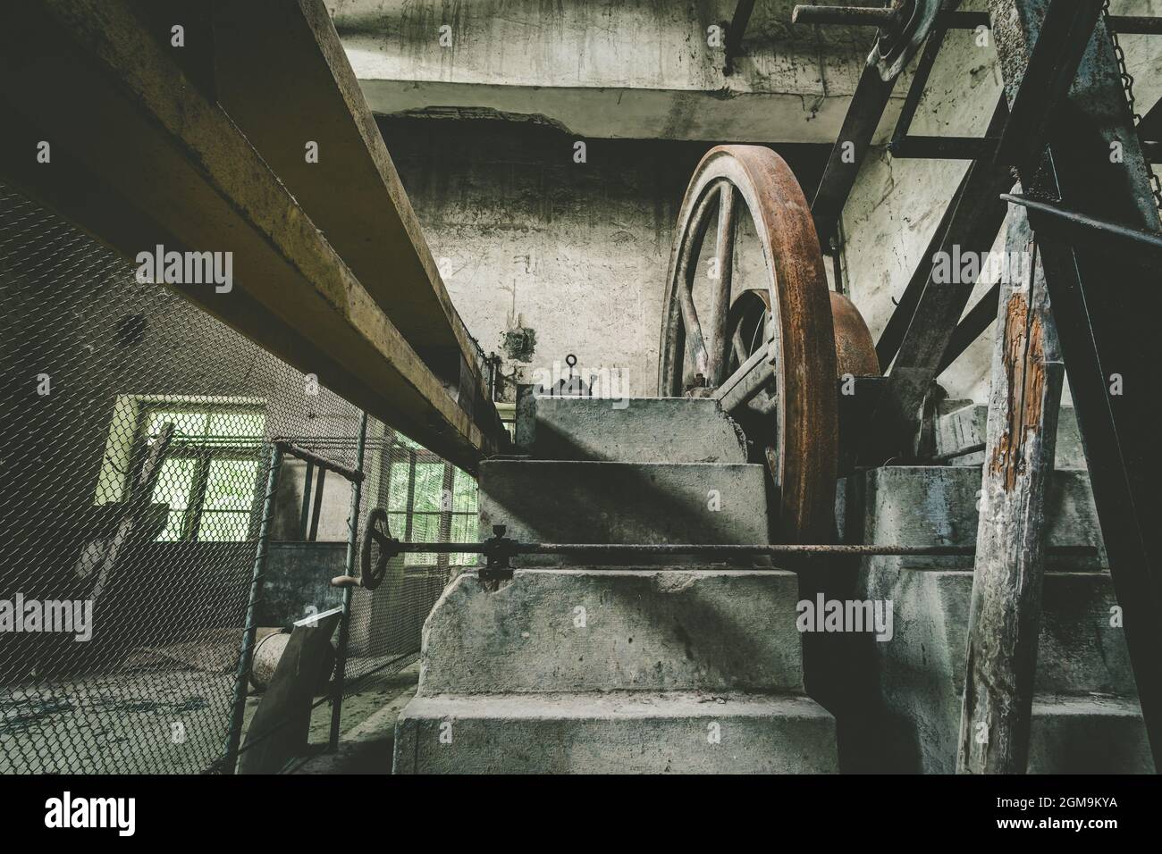 Creepy abandoned stone work building with natural decay so-called lost ...