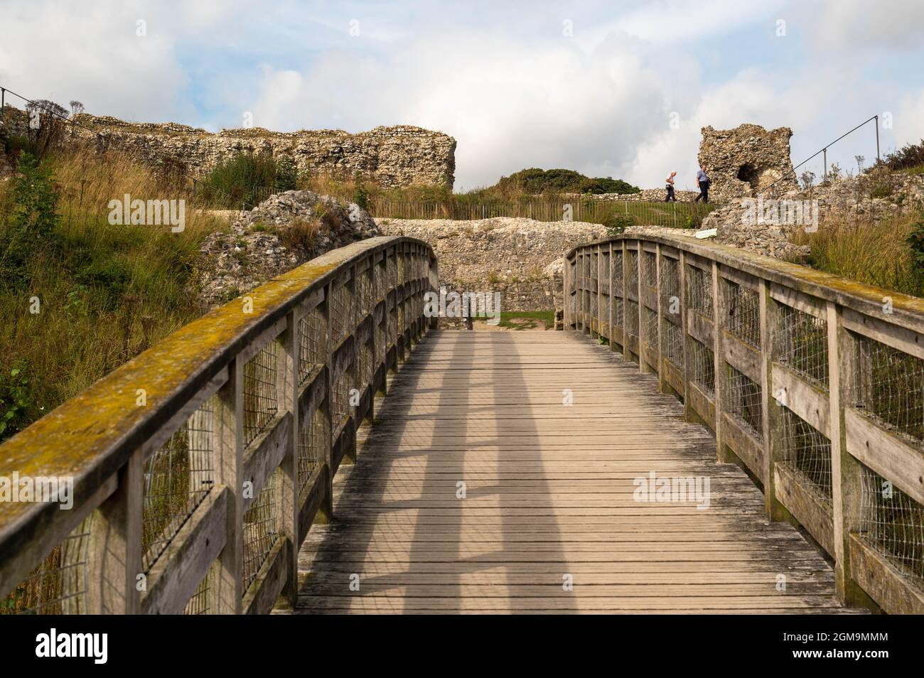 Castle Acre Castle and town walls are a set of ruined medieval defences ...
