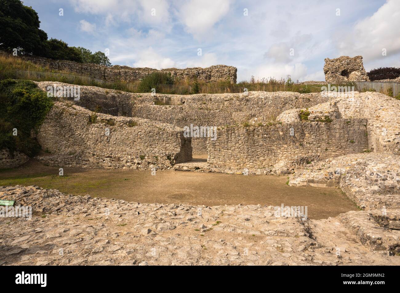 Castle Acre Castle and town walls are a set of ruined medieval defences ...