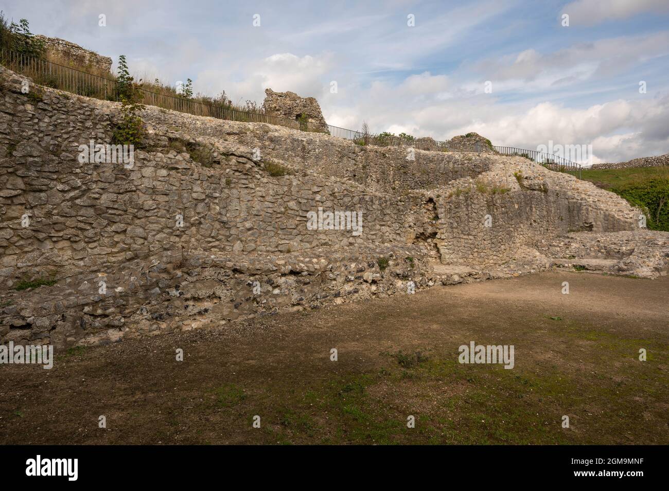 Castle Acre Castle and town walls are a set of ruined medieval defences ...