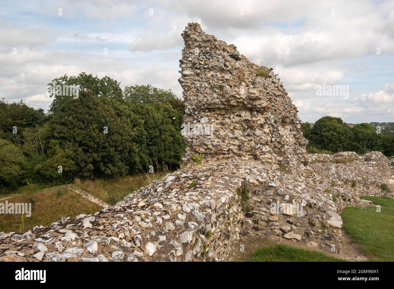Castle Acre Castle and town walls are a set of ruined medieval defences ...