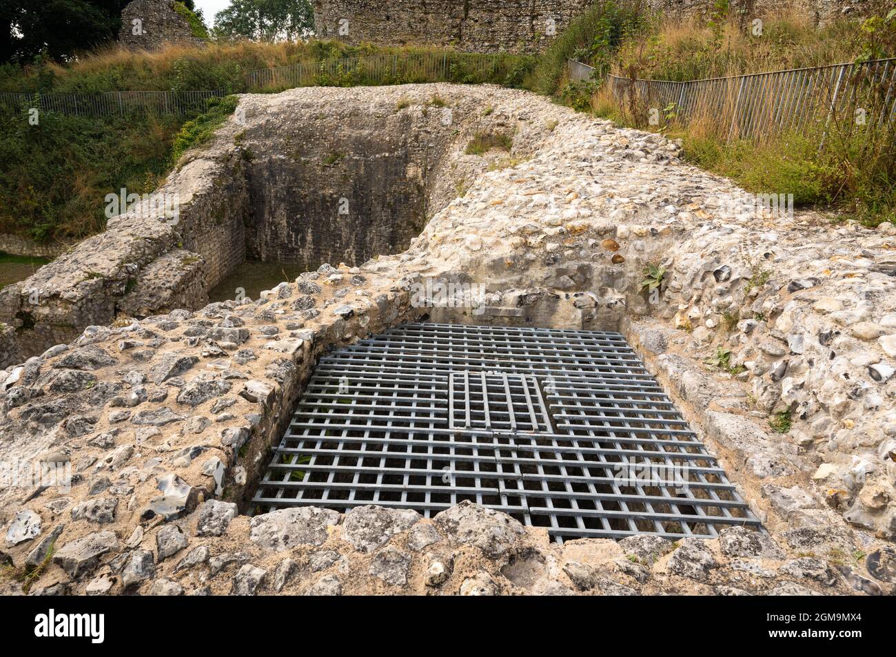 Castle Acre Castle and town walls are a set of ruined medieval defences ...