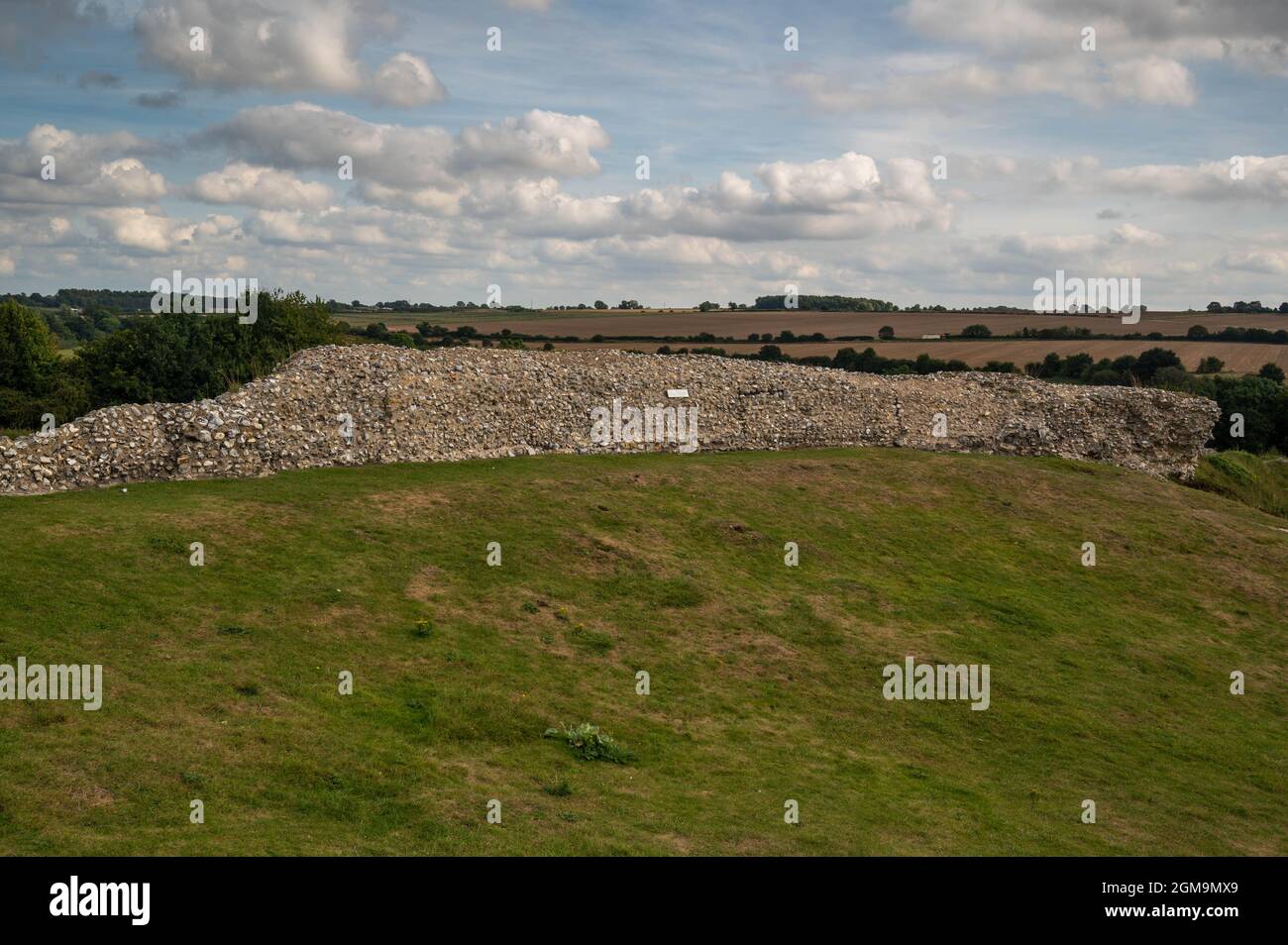 Castle Acre Castle and town walls are a set of ruined medieval defences ...