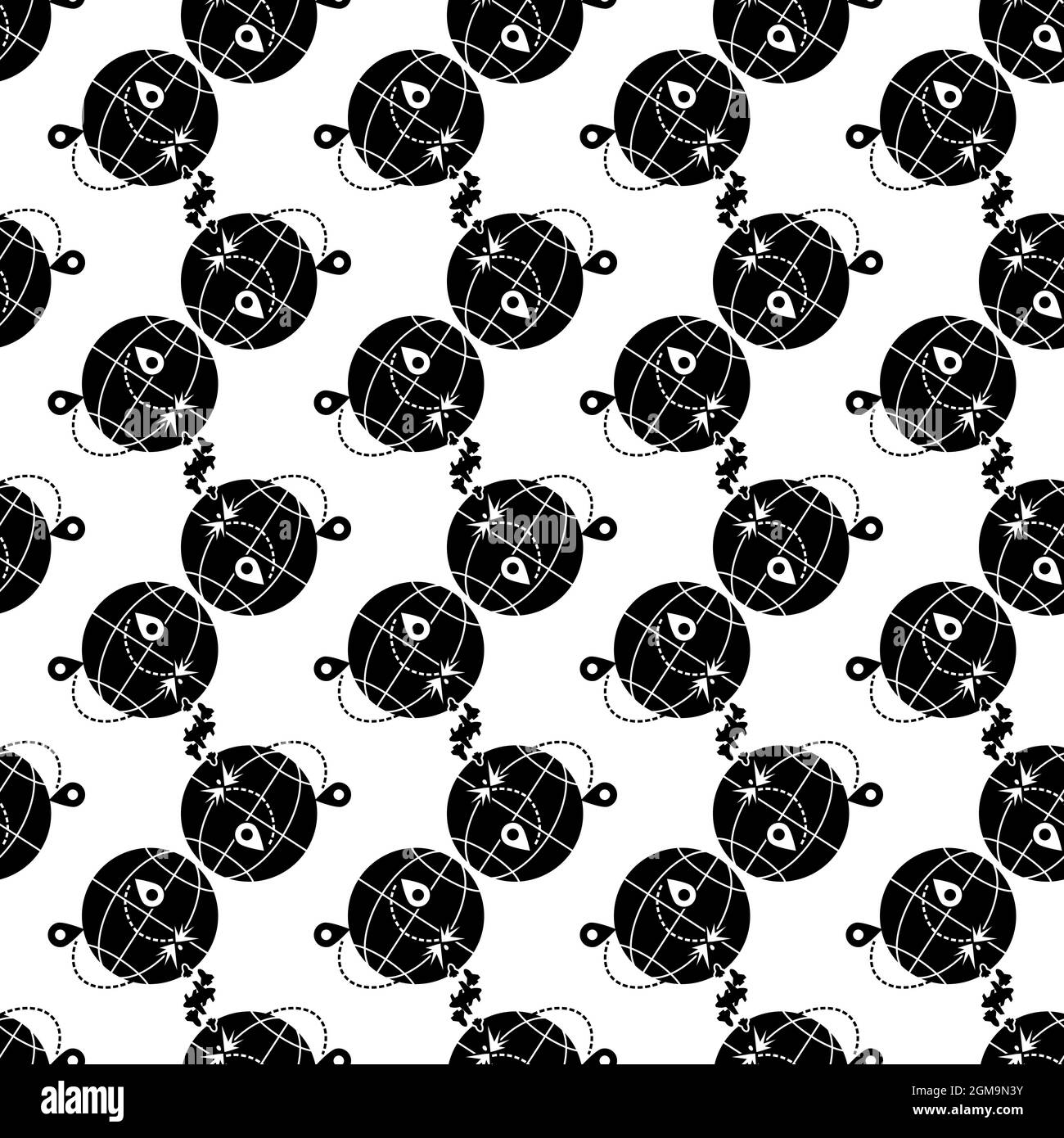 Global war migration pattern seamless background texture repeat ...