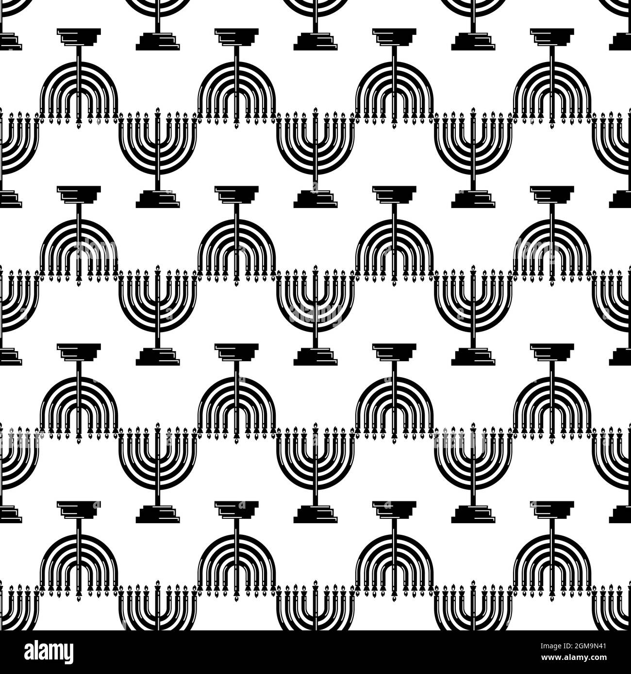 Menorah pattern seamless background texture repeat wallpaper geometric ...