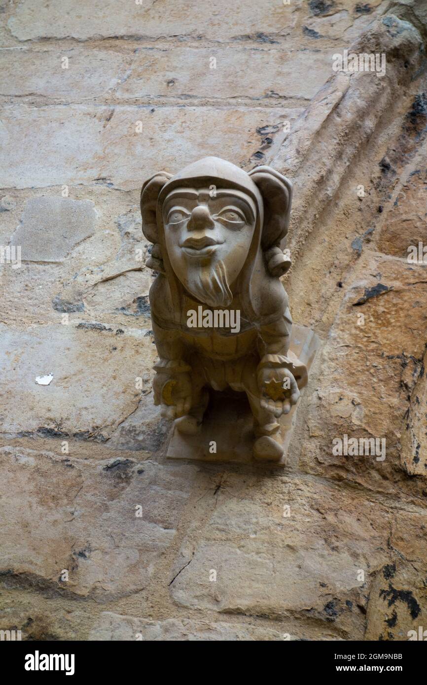 Lincoln imp, stone carving, Lincoln Cathedral Stock Photo - Alamy