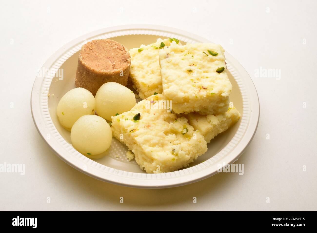 indian sweets isolated on white background Stock Photo - Alamy