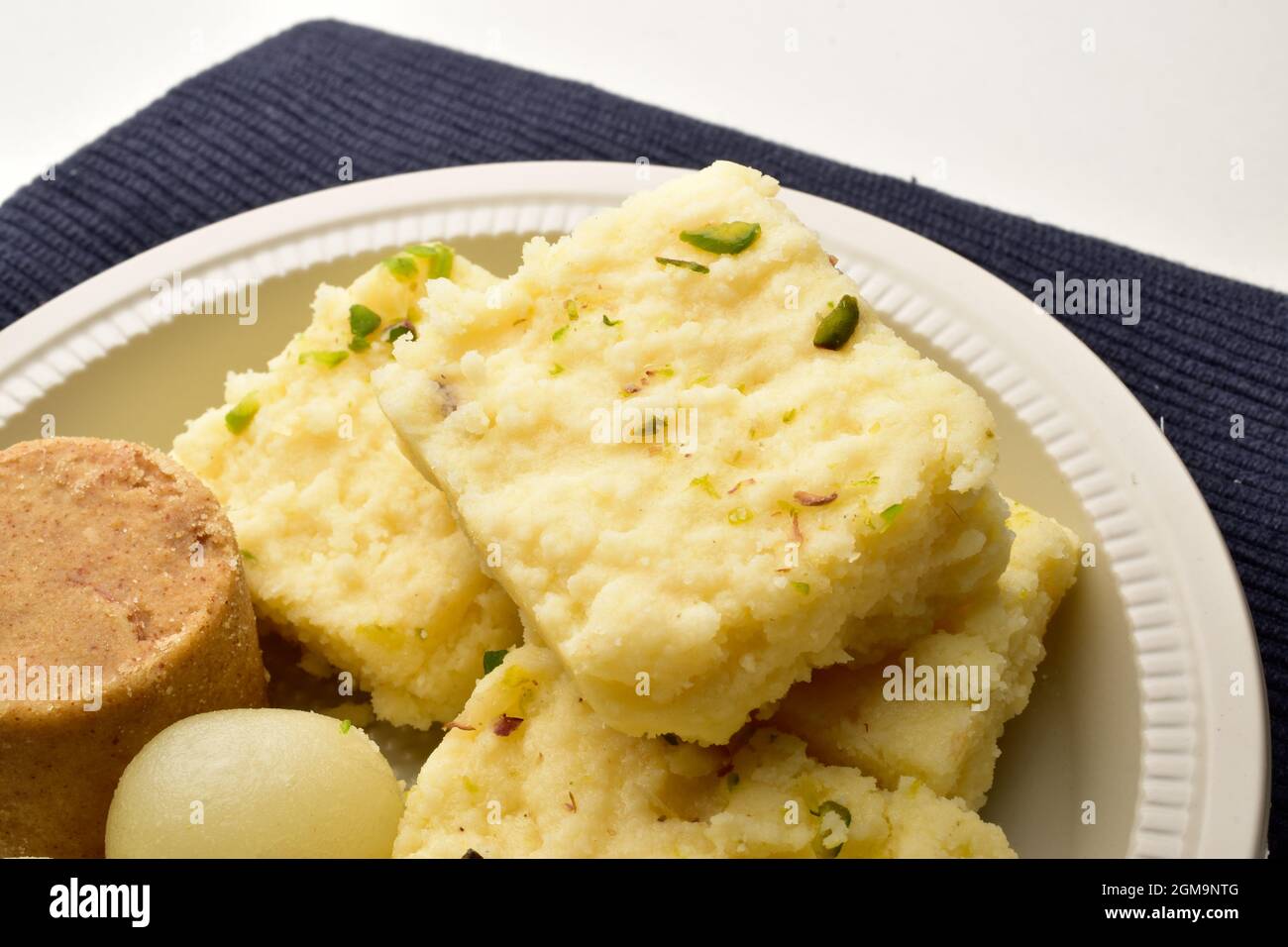 Round barfi hi-res stock photography and images - Alamy