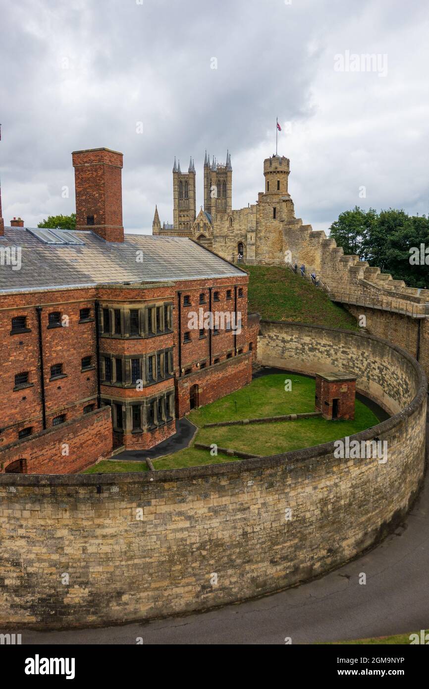 Victorian Prison at Lincoln Castle Stock Photo - Alamy