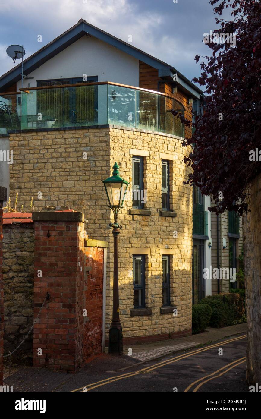 Modern house, E Bight lane, Lincoln Stock Photo - Alamy