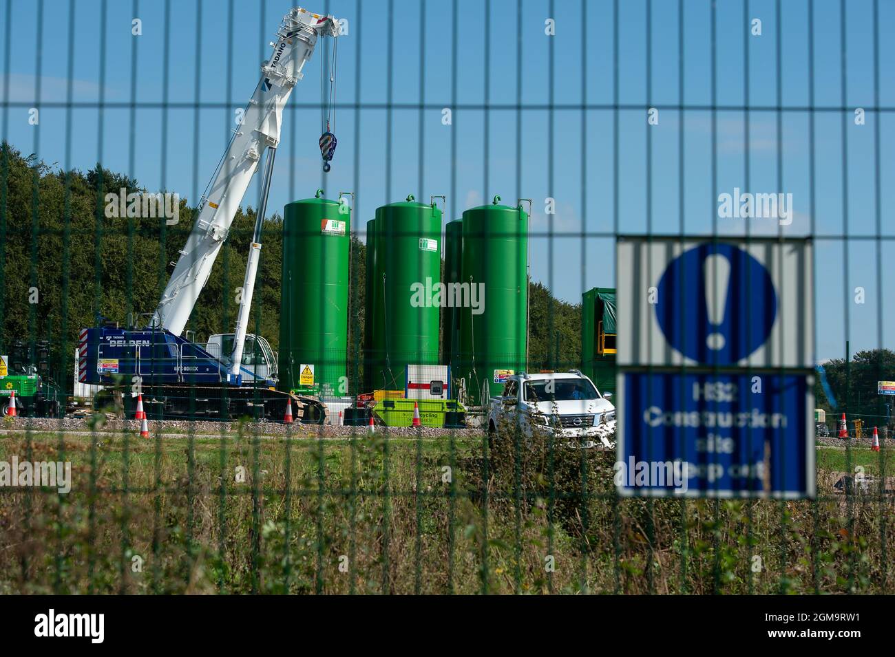 Hs2 bentonite factory hi-res stock photography and images - Alamy