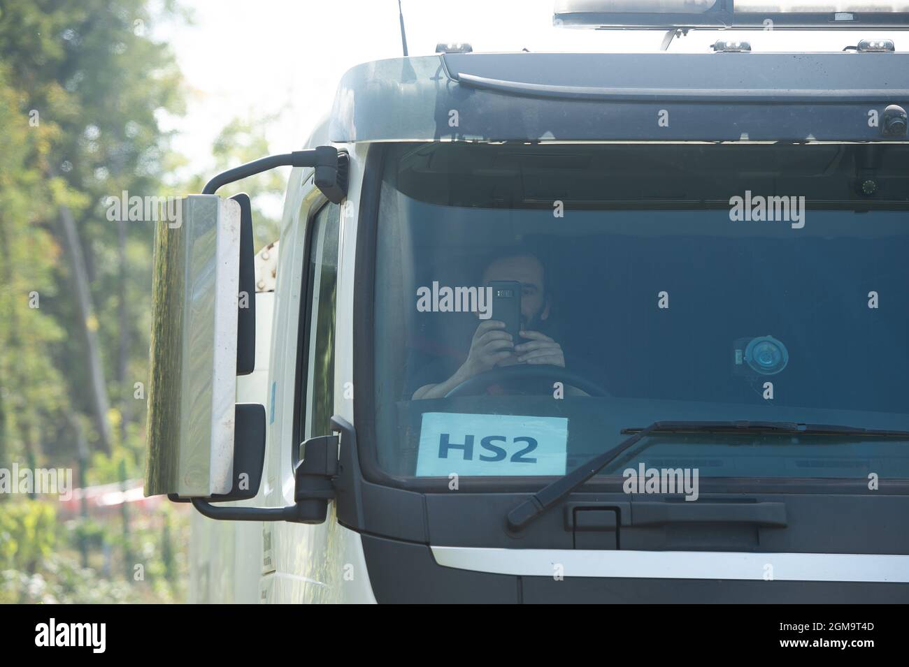 Lorry driver strike uk hi-res stock photography and images - Alamy