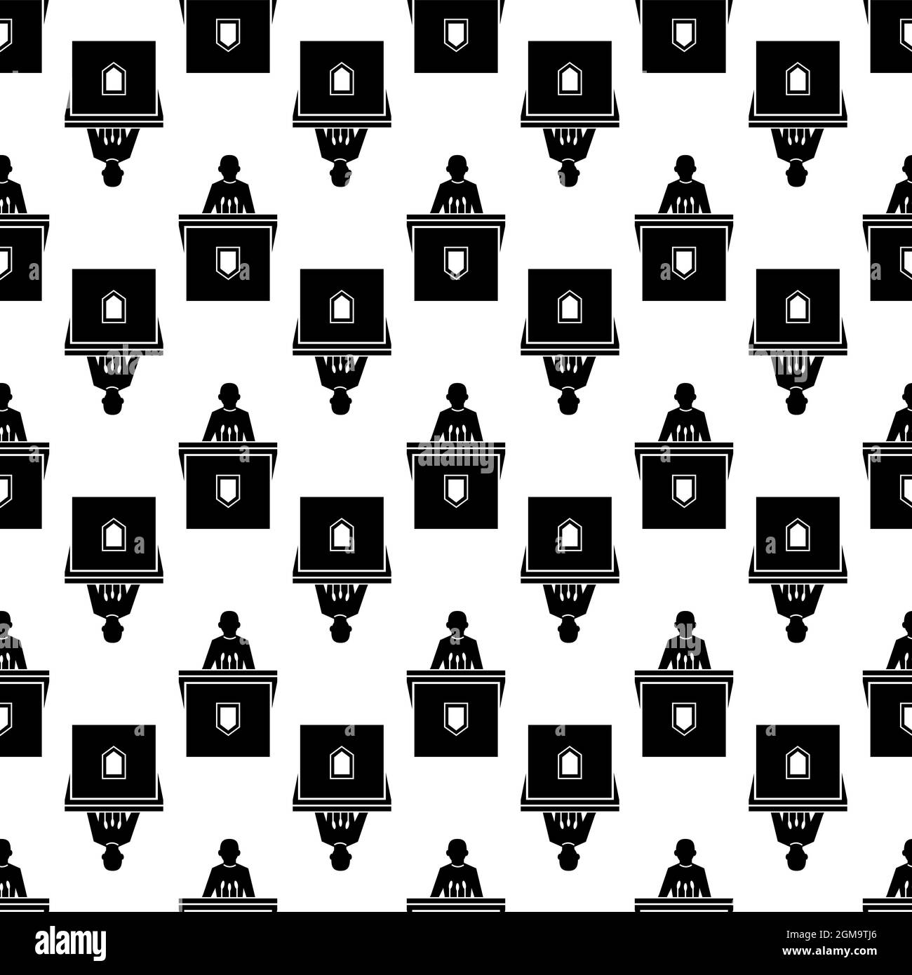 Political election speaker pattern seamless background texture repeat ...