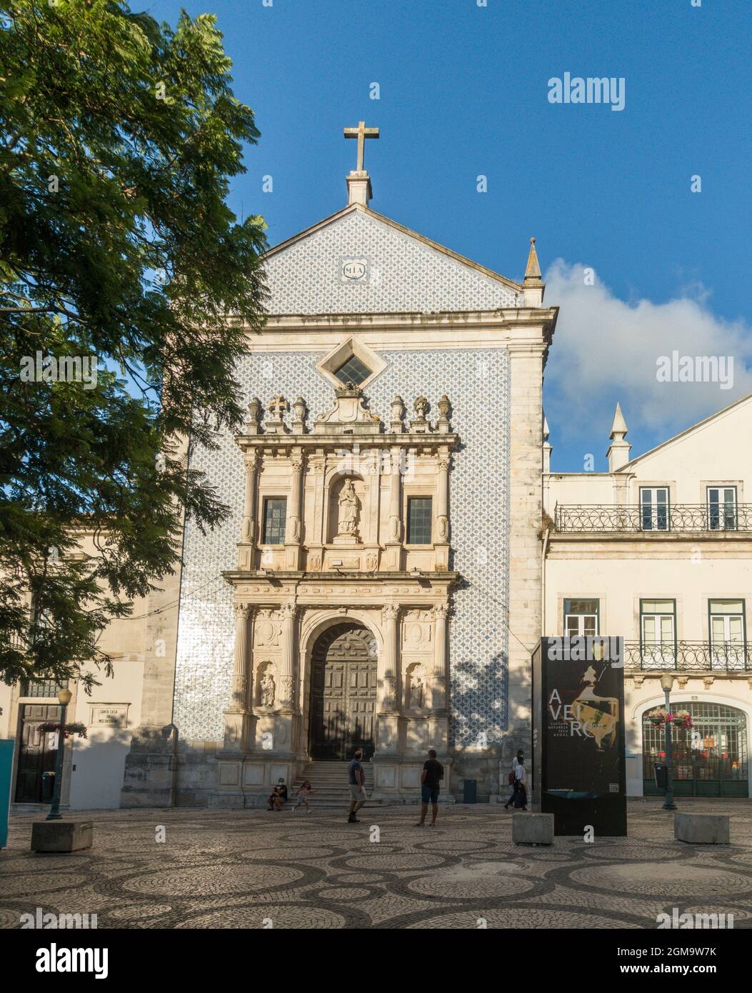 Church Misericórdia de Aveiro in the old city centre of Aveiro ...