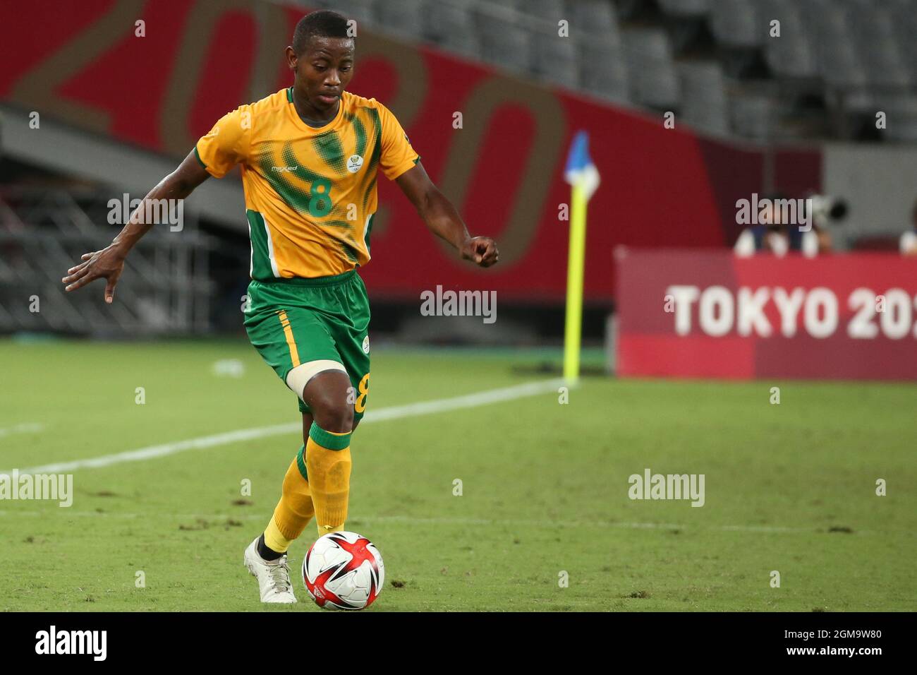 JULY 22nd, 2021 - TOKYO, JAPAN: Thabo CELE of South Africa in action ...
