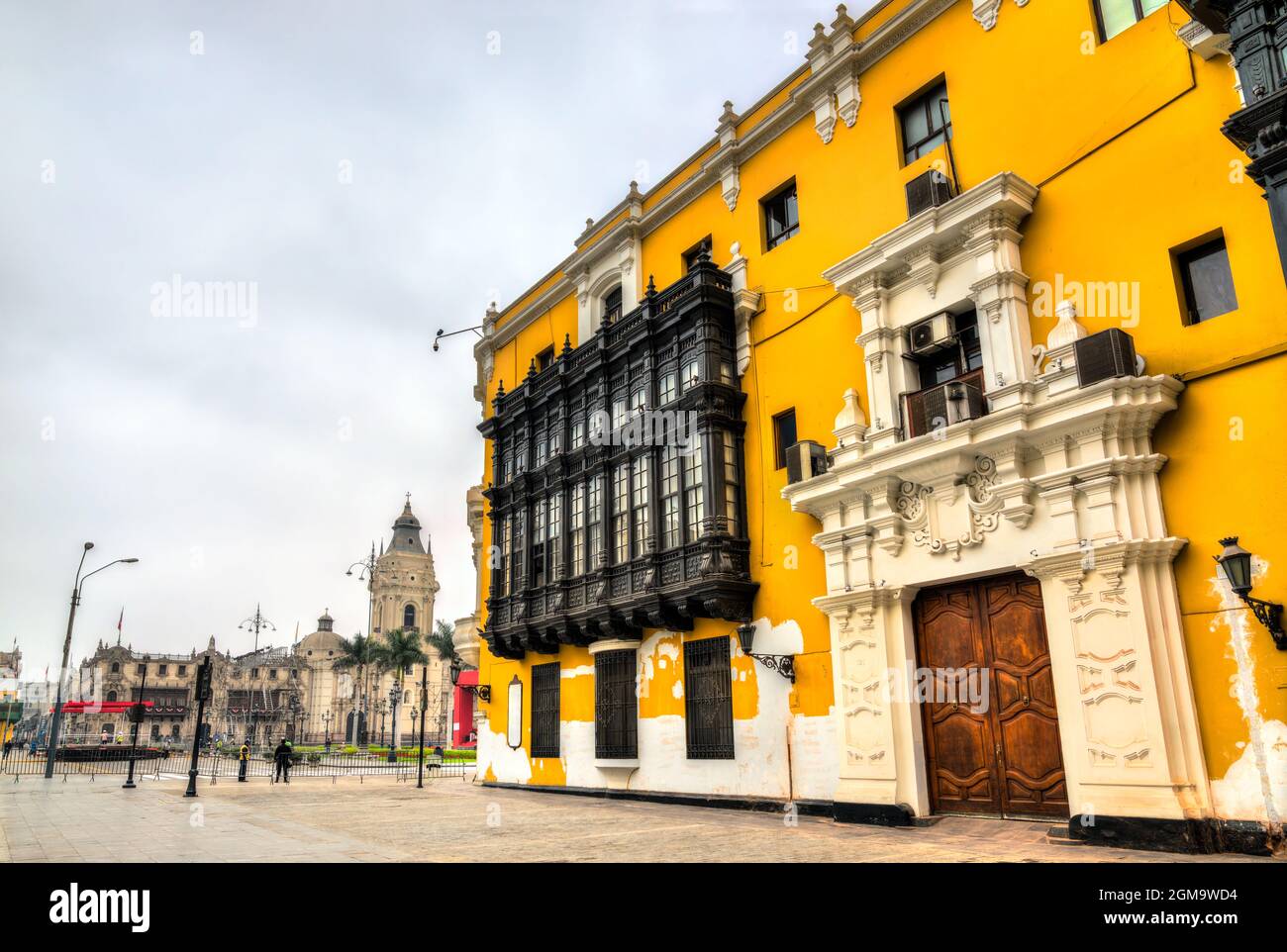 The city hall of Lima in Peru Stock Photo - Alamy