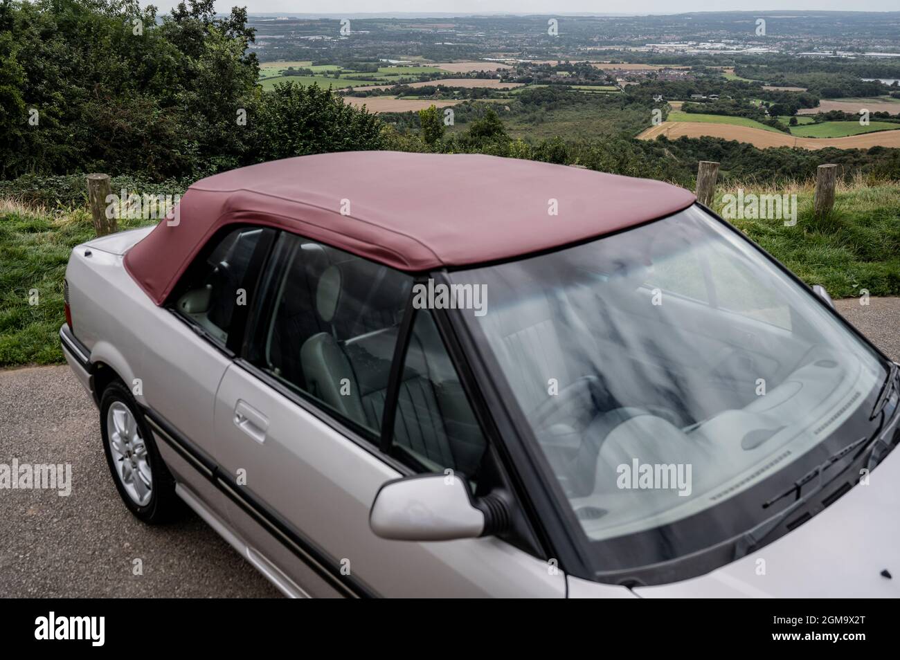 1996 Rover 216 convertible, British soft top four seat car, 1990s Rover ...