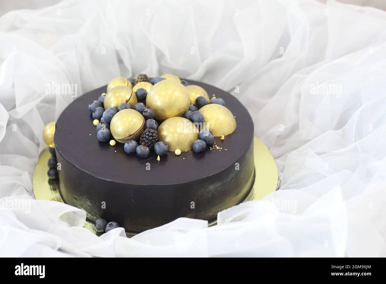 Confectionery flavored cakes for a holiday and a normal breakfast Stock ...