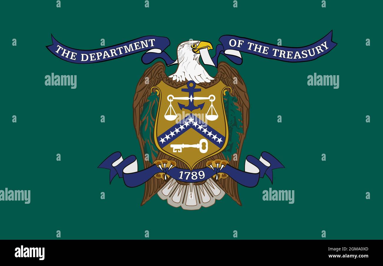 Seal of the treasury Stock Vector Images - Alamy