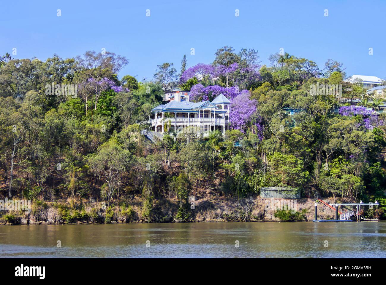 Australian architecture house veranda hi-res stock photography and ...