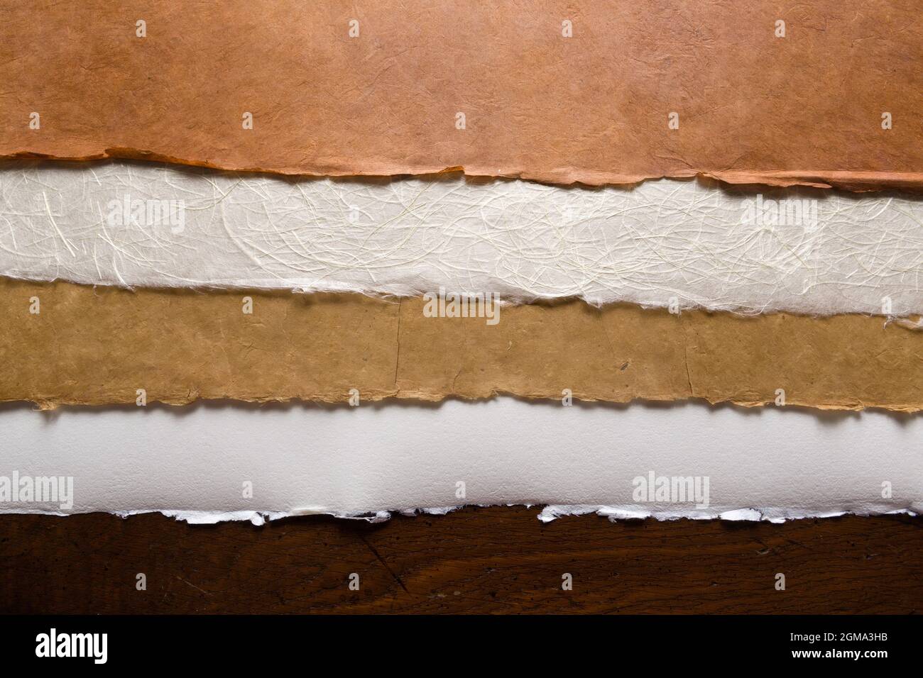 Collection of textured paper background edges for scrapbooking Stock ...