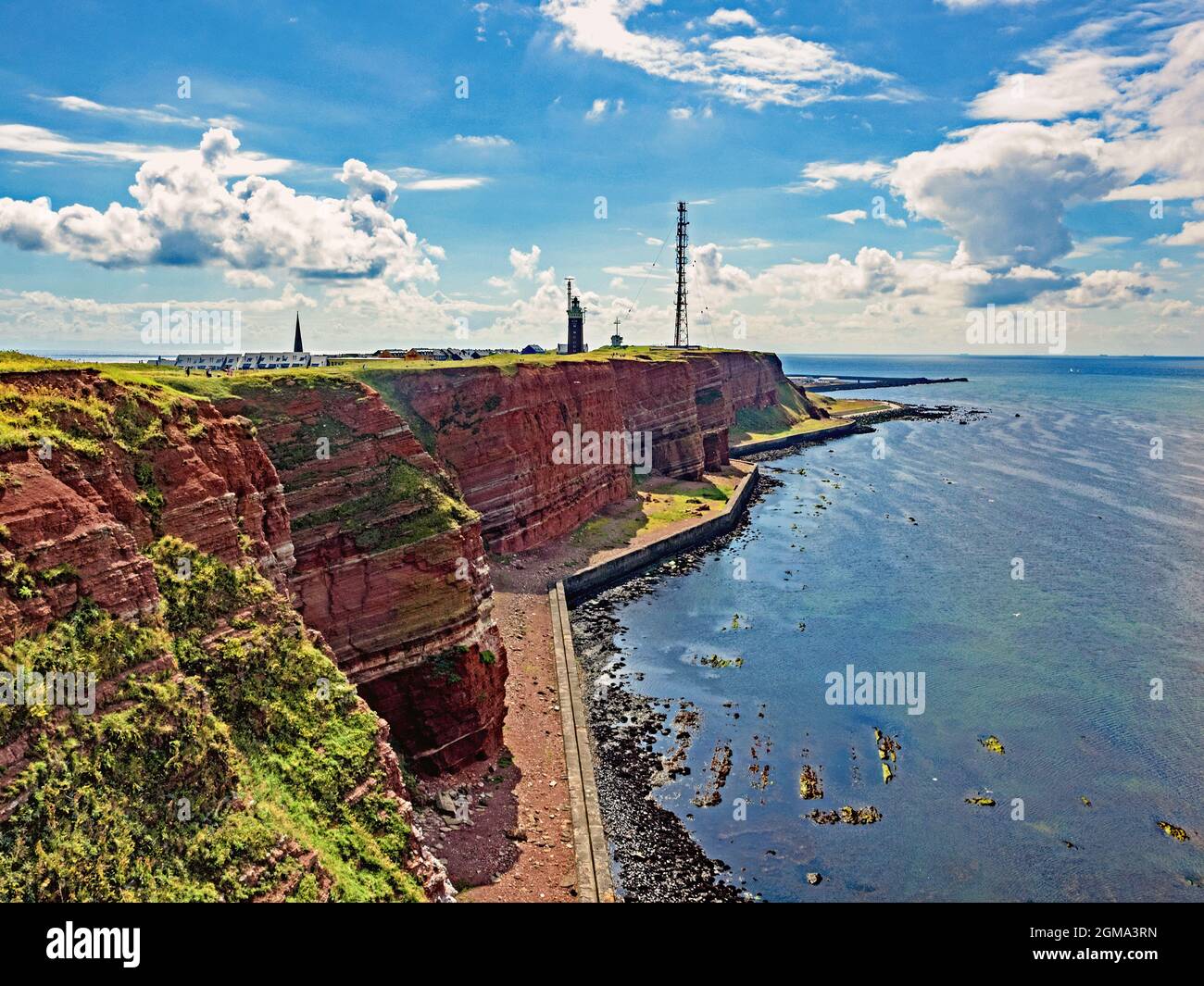 Heligoland high seas island in the North Sea Stock Photo - Alamy