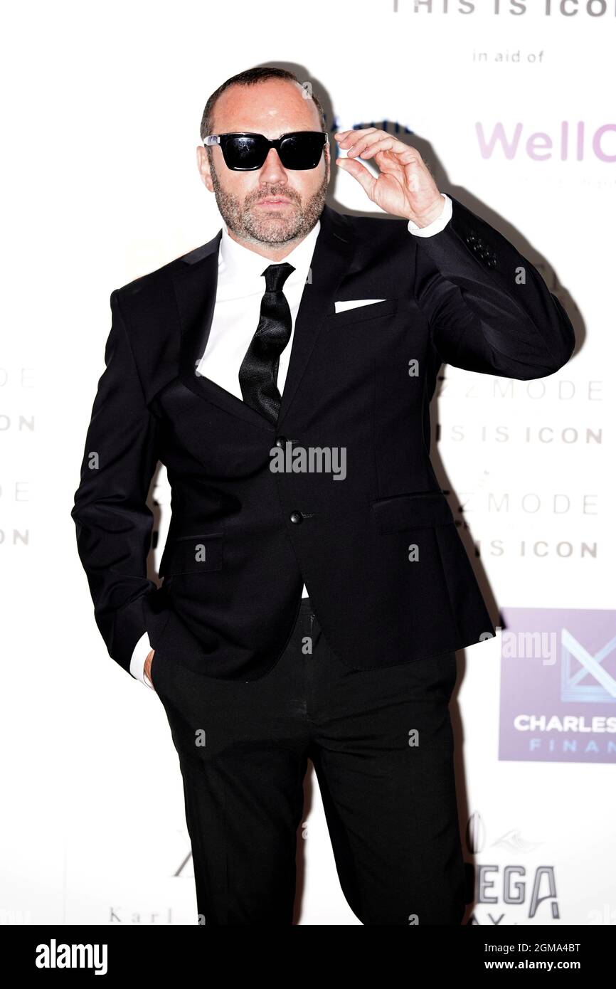 Film producer and actor Brad Moore arriving for the ICON Ball fashion ...