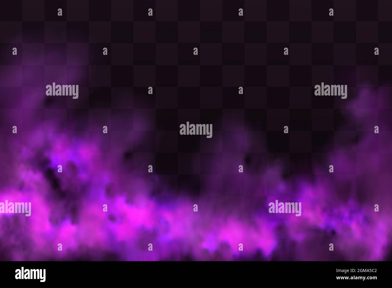 Purple poisonous gas, dust and smoke effect Stock Vector Image & Art ...