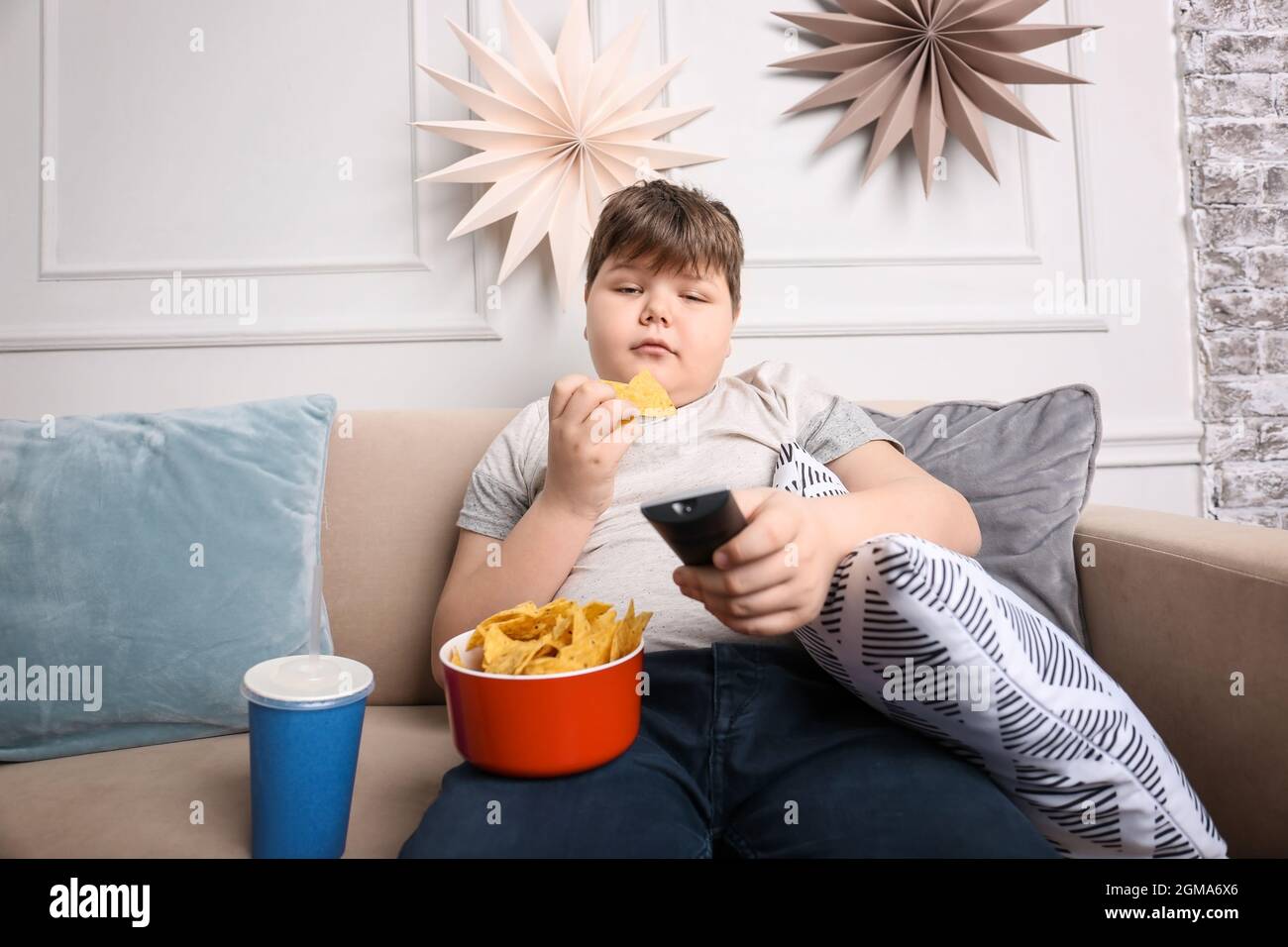 Fat Kids Watching Tv