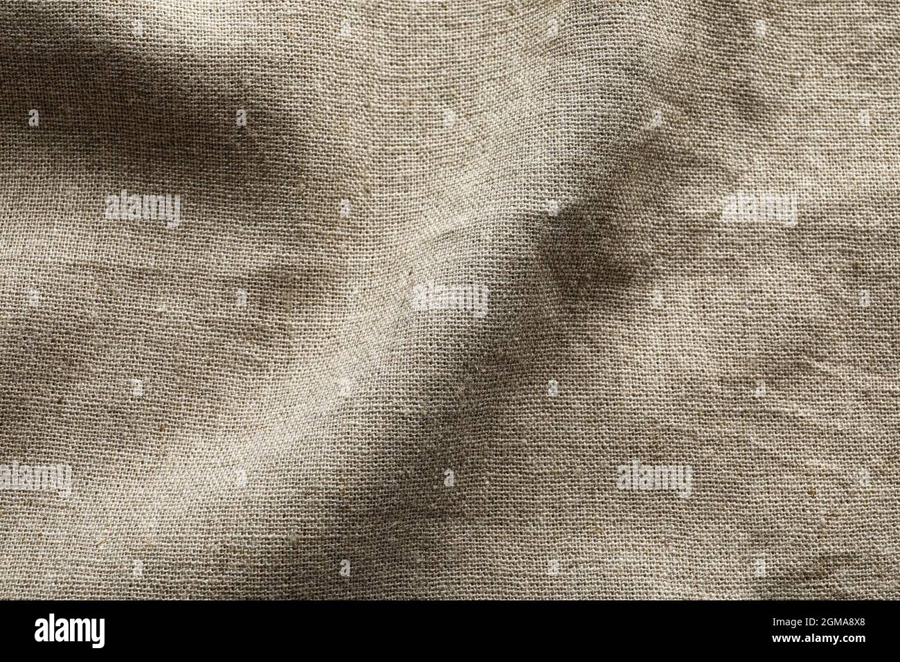 Crumpled fabric texture as background Stock Photo - Alamy