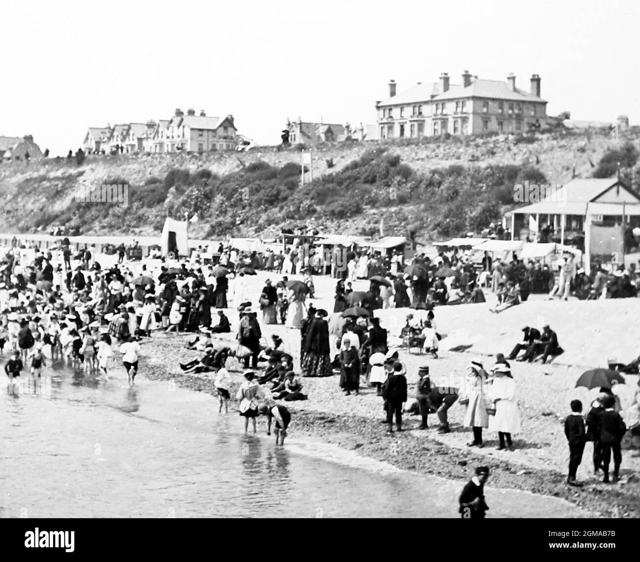 Beach sea seaside Black and White Stock Photos & Images - Alamy