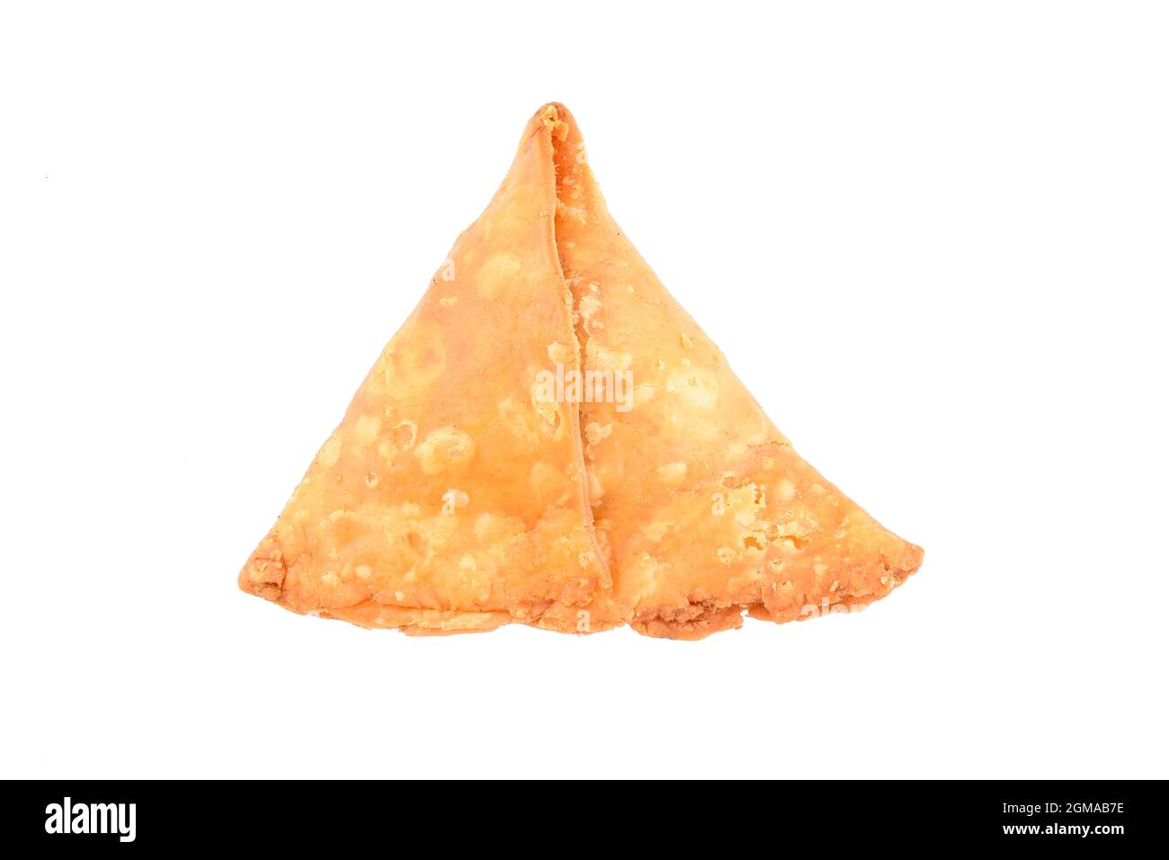 Street food samosa isolated on white background with clipping path ...
