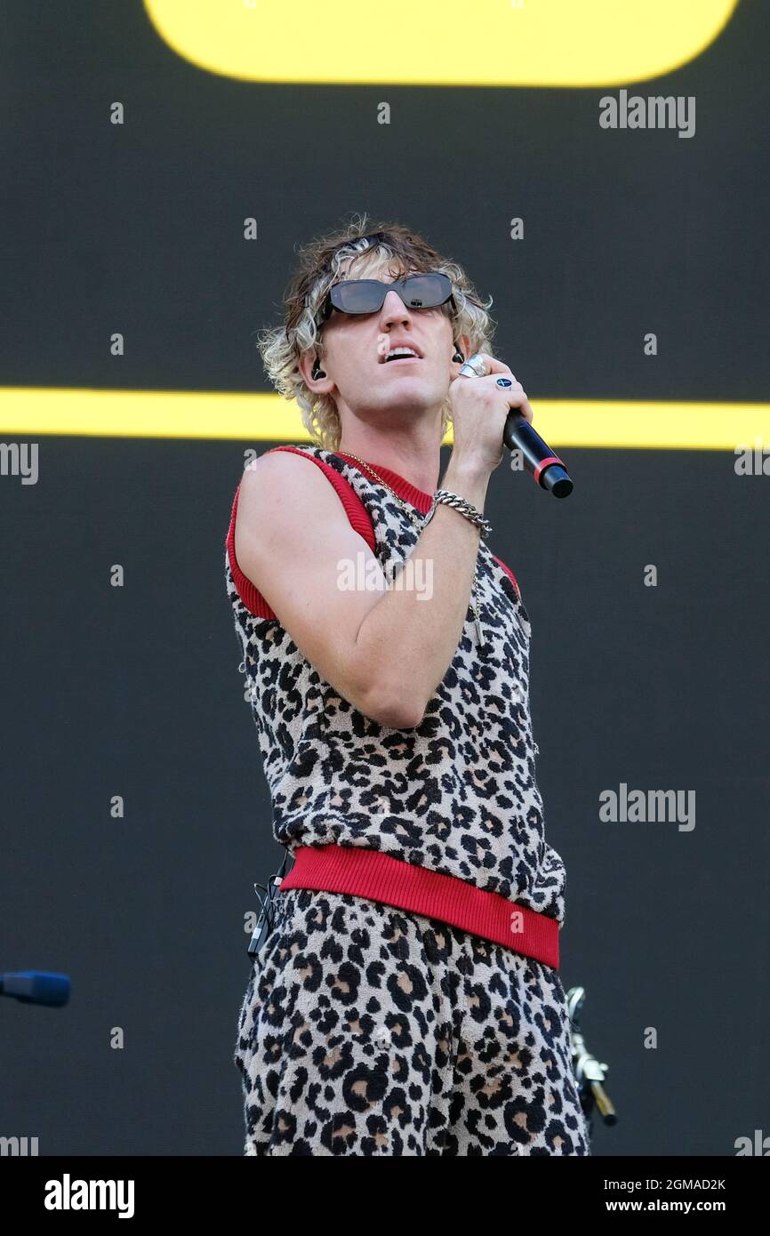 John Clancy, lead singer with English alternative rock band LONA ...