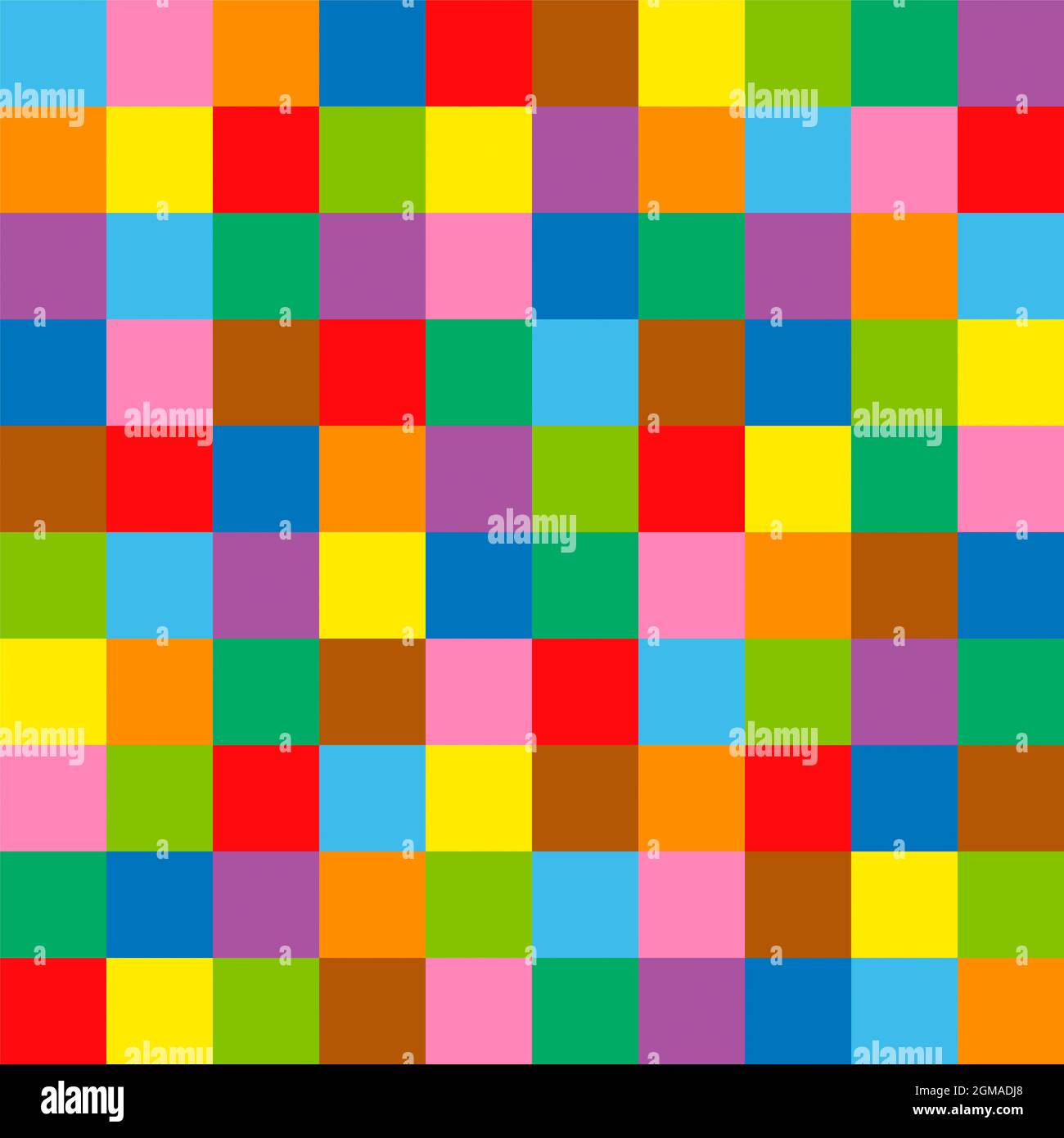 Colorful Square Patterns