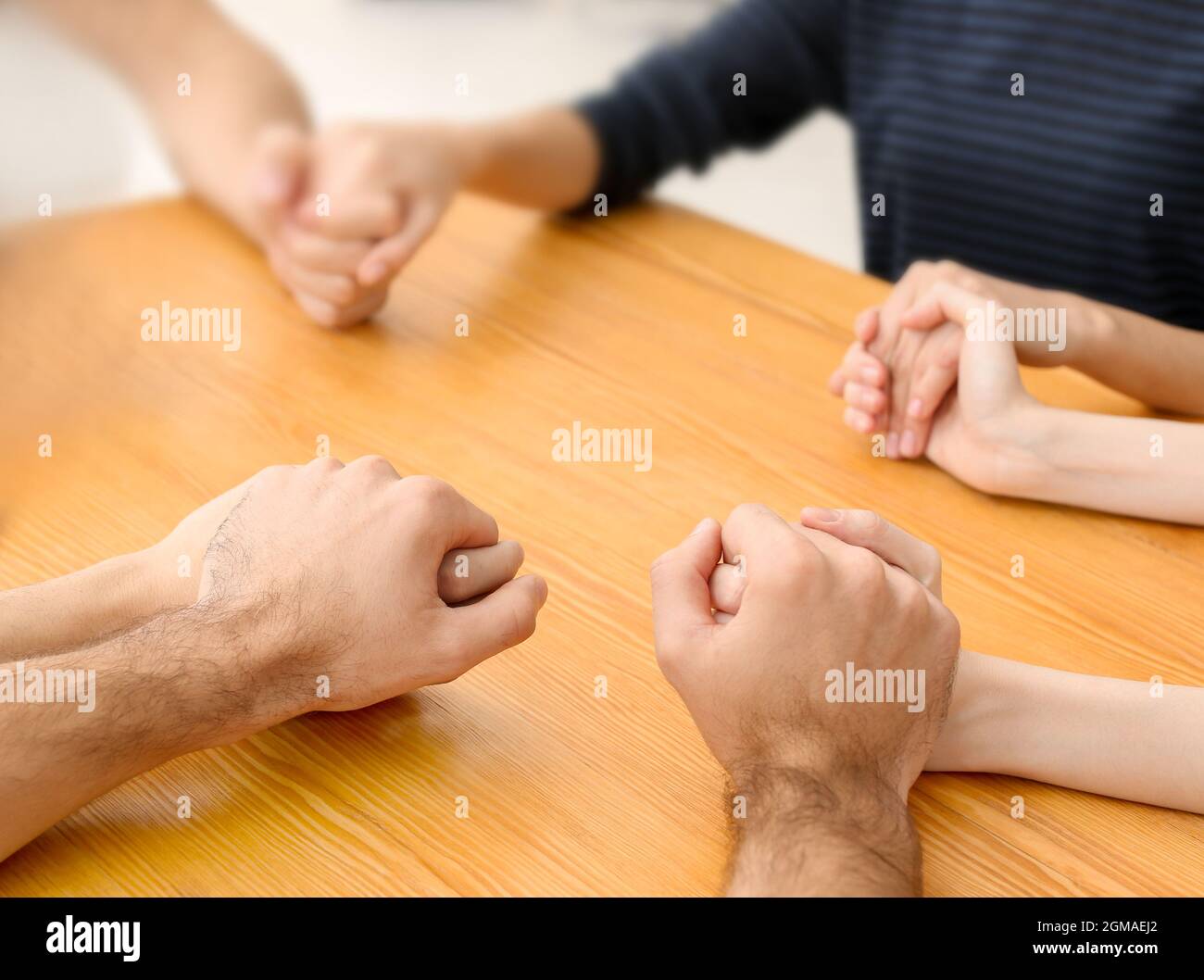 People holding hands together, closeup. Unity concept Stock Photo - Alamy