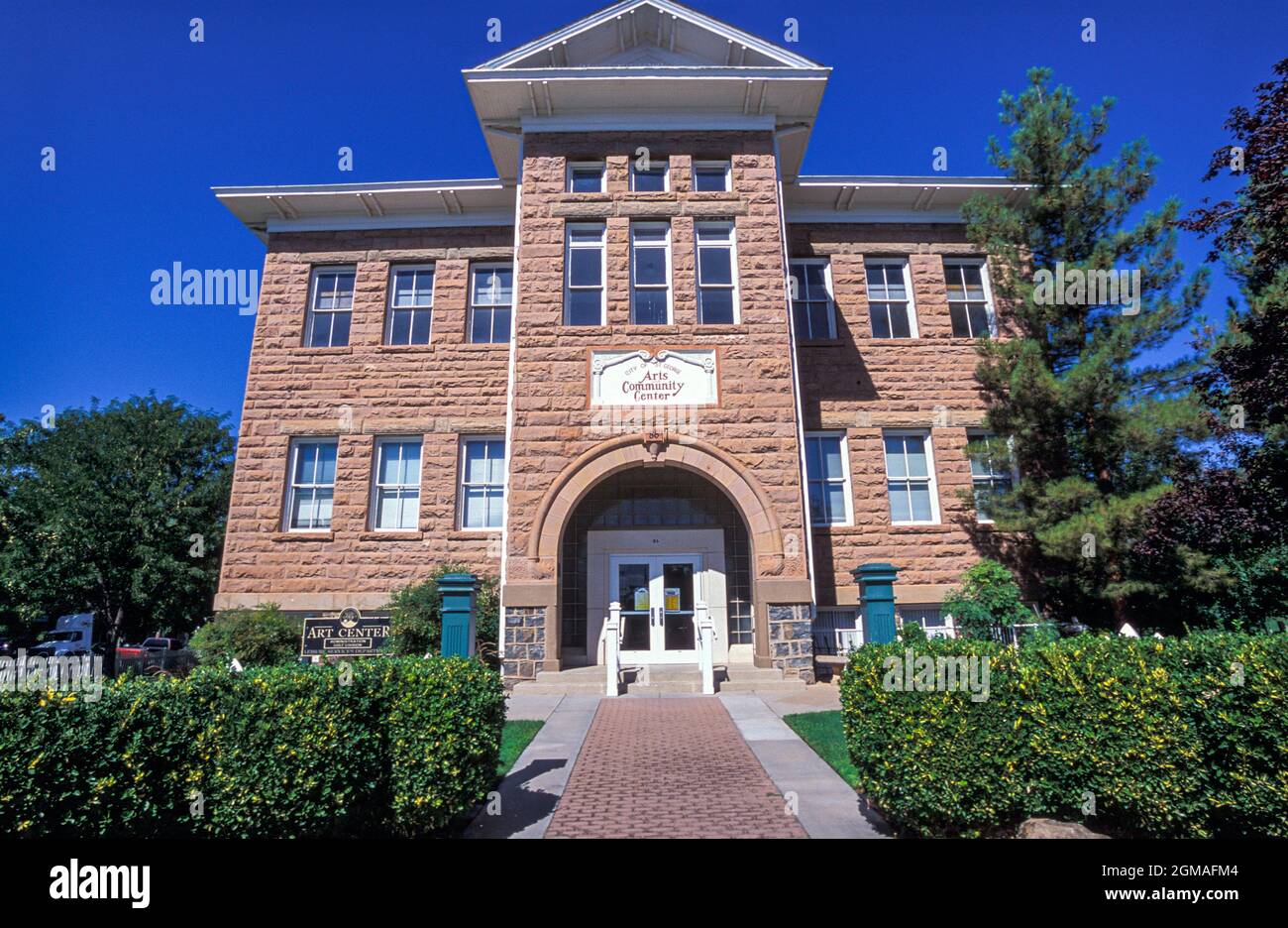 Arts community center, St. George, Utah, USA Stock Photo - Alamy