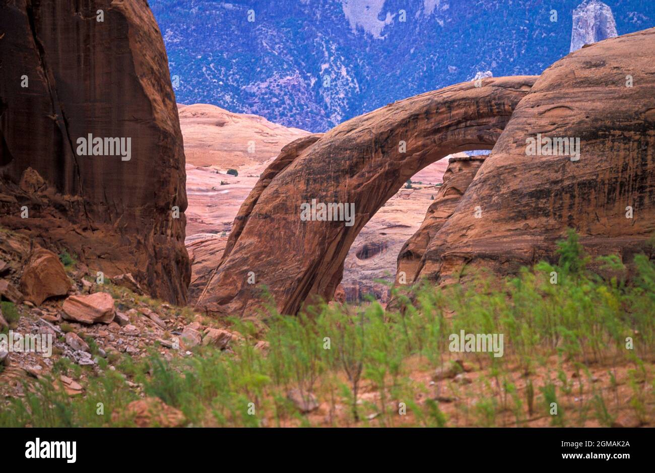 Rainbow Bridge National Monument in Glen Canyon National Recreation ...