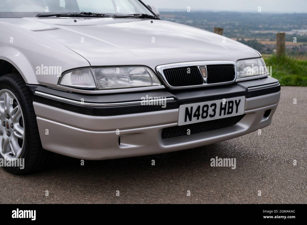 1996 Rover 216 convertible, British soft top four seat car, 1990s Rover ...
