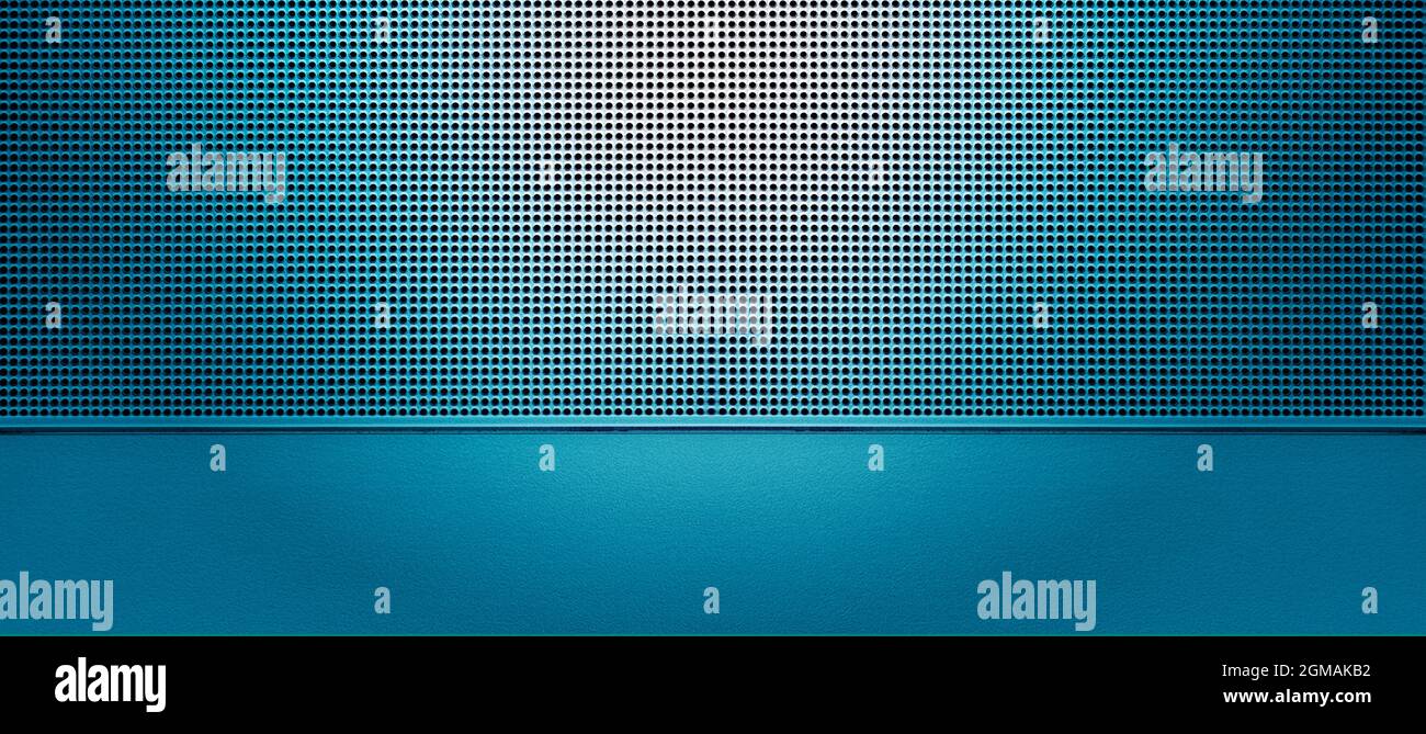 Perforated metal blue hole hi-res stock photography and images - Alamy