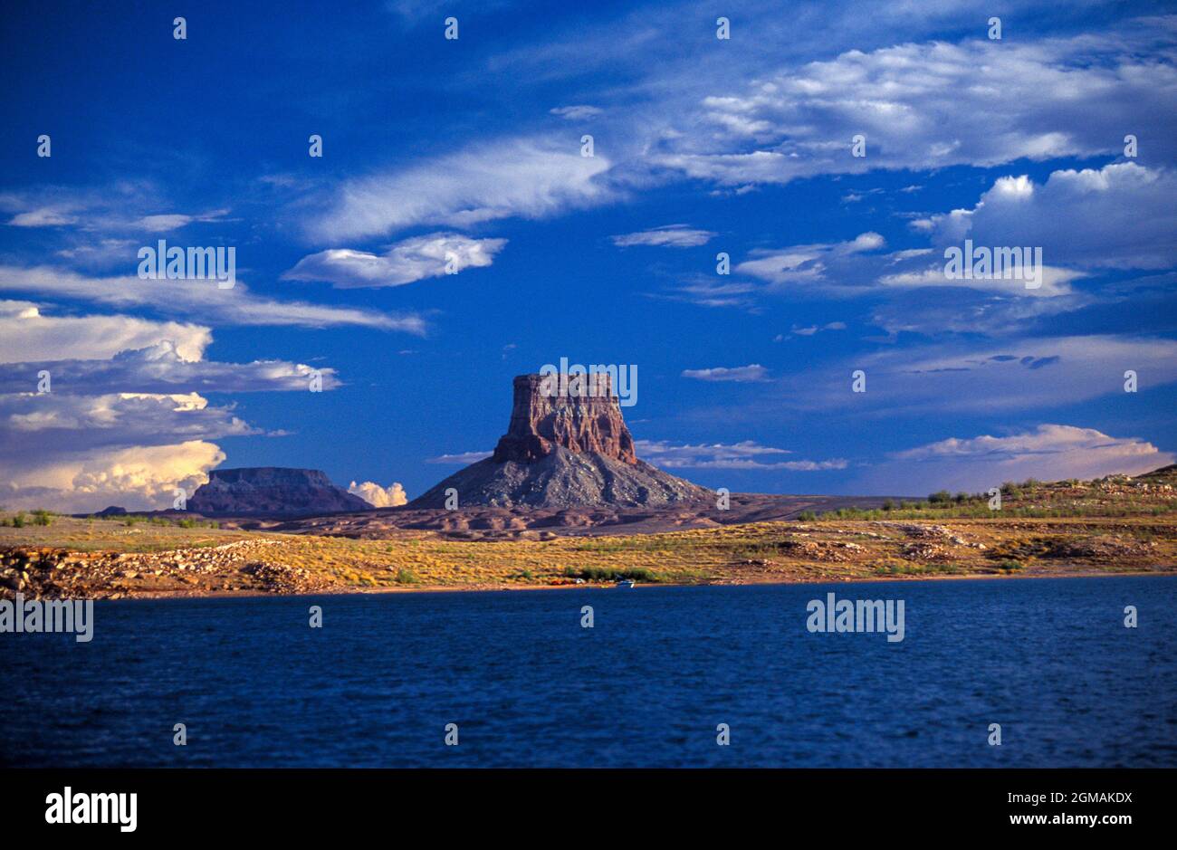 Tower Butte from Glen Canyon National Recreation Area. Page. Arizona ...